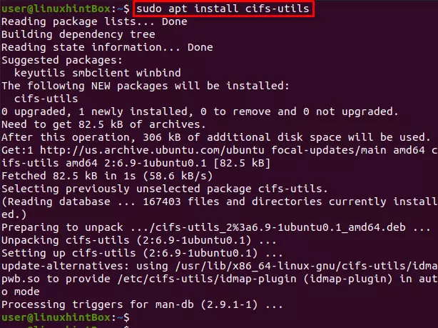 Cum se montează acțiuni SMB pe Ubuntu? 11802_4