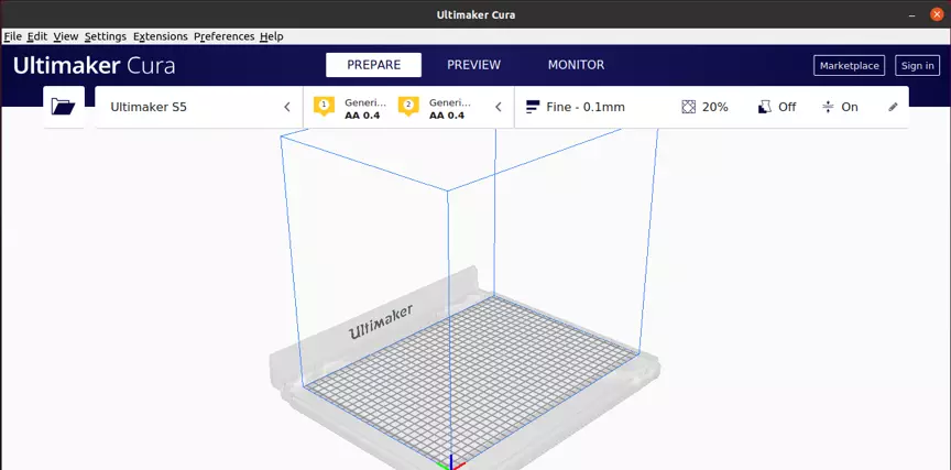 Isoftware ehamba phambili yokuphrinta ye-3D ku-Ubuntu 11811_15