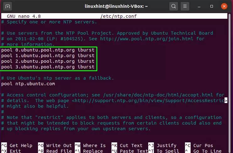 Kaip nustatyti NTP serverį ir klientą Ubuntu 11814_6