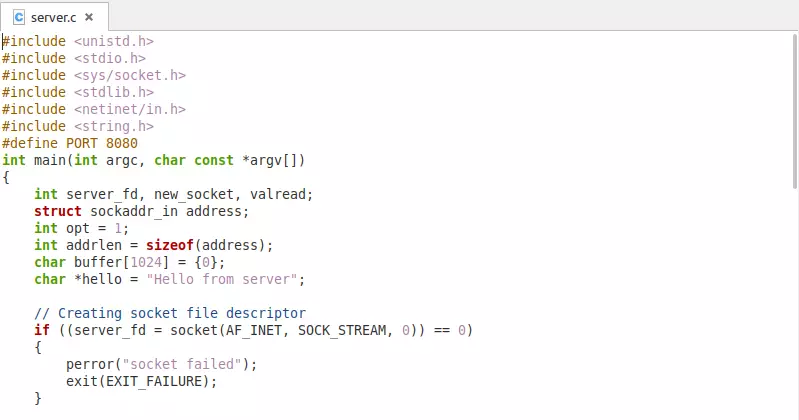 C Programming ဖြင့် POSIX Socket 11835_1