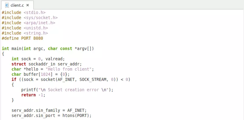 C Programming ဖြင့် POSIX Socket 11835_4