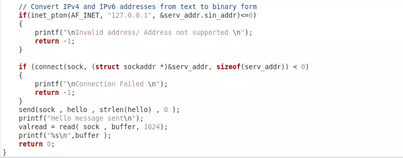 C Programming ဖြင့် POSIX Socket 11835_5