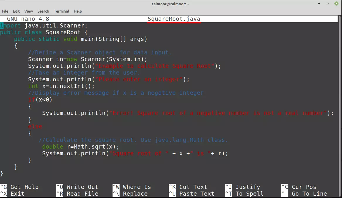 Cómo calcular la raíz cuadrada en Java 11865_2