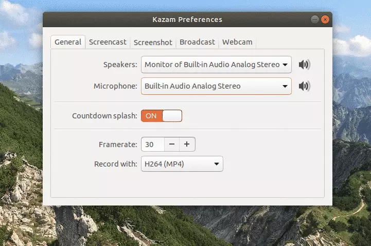 Rekord Écran mat Kazam op Ubuntu 11871_21