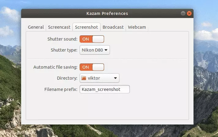 Sau Screen nrog Kazam ntawm Ubuntu 11871_23