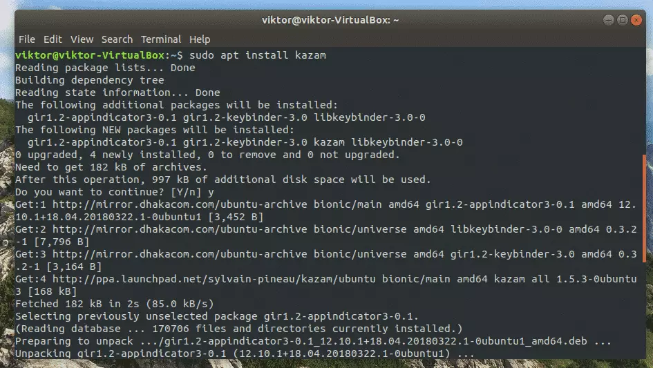 Scáileán Taifead le Kazam ar Ubuntu 11871_6