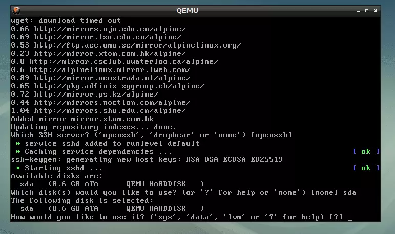 Debian 9-da QEMU-ni qanday o'rnatish va undan foydalanish 11879_33