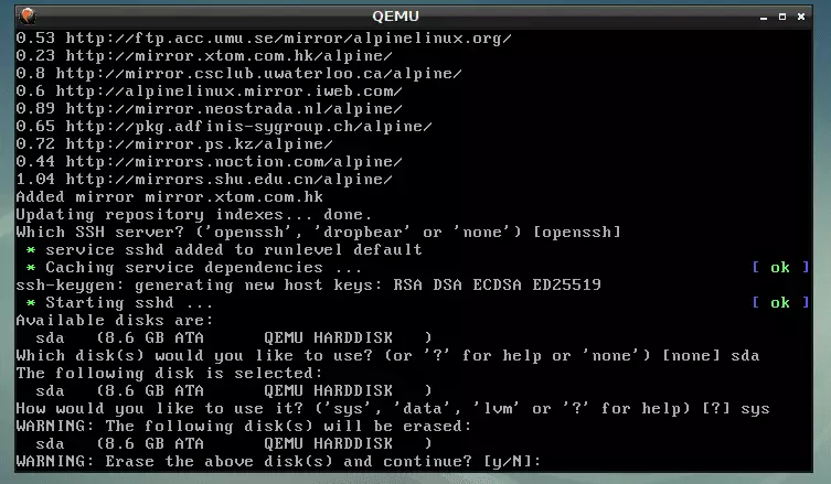 কিভাবে Debian 9 এ QEMU ইনস্টল এবং ব্যবহার করবেন 11879_34