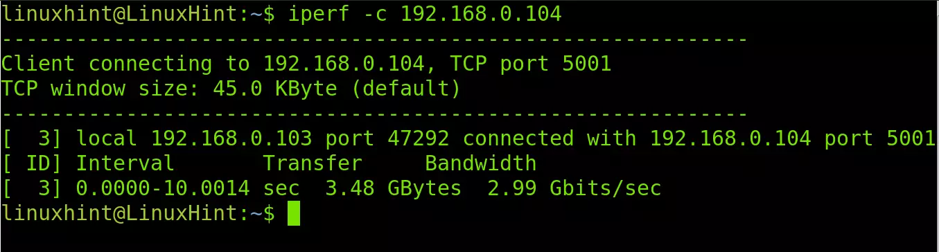 So führen Sie einen Linux-Netzwerkgeschwindigkeitstest durch 11891_18