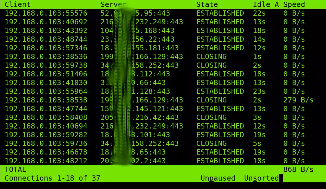 Cách thực hiện kiểm tra tốc độ mạng Linux 11891_6