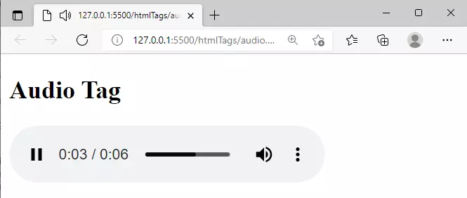 Tag audio dina HTML | Dijelaskeun 11897_2