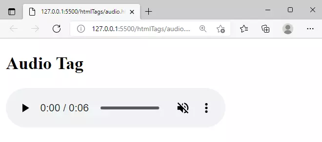 Tag audio dina HTML | Dijelaskeun 11897_3