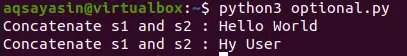 อาร์กิวเมนต์ฟังก์ชันเสริมของ Python 11900_13