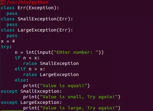 Python erstellt benutzerdefinierte Ausnahmen 11902_7