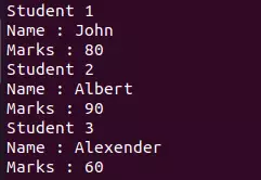 อาร์เรย์ของวัตถุใน C++ 11907_7