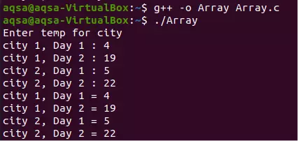 صفيف من المصفوفات C ++ 11912_9