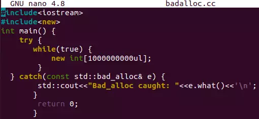 Bad ++ Аллокны C ++ ничек кулланырга 11915_4