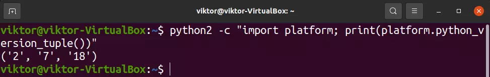Ulike måter å sjekke Python-versjonen 1191_14