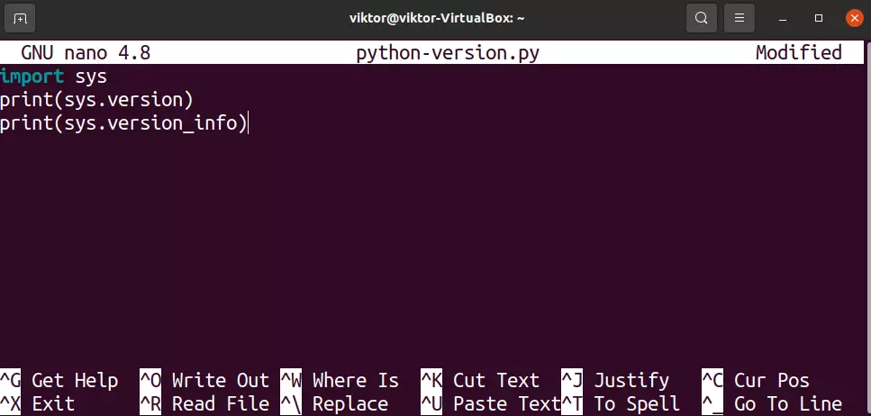 Ulike måter å sjekke Python-versjonen 1191_4