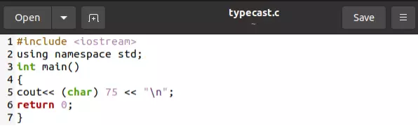 Typecasting sa C++ 11920_1