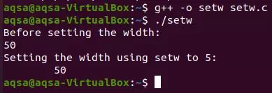 Setw Field Width C ++ 11922_4