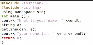 C++ मध्ये C स्टाईल स्ट्रिंग वापरणे 11924_7