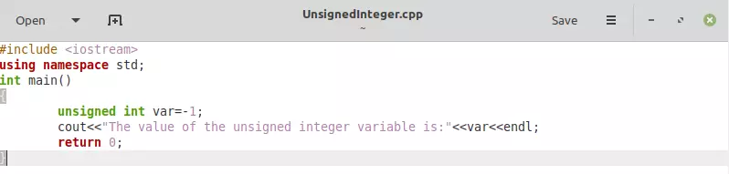 C++ Unsigned Integers 11927_5