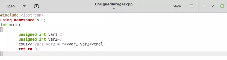 C++ Unsigned Integers 11927_7