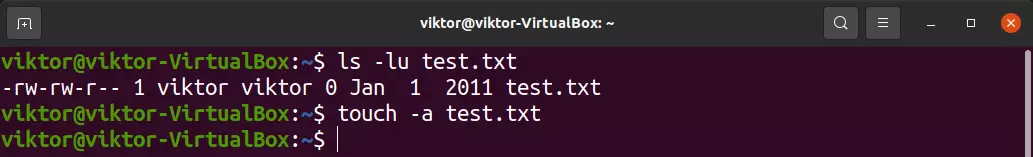 The Touch Command a cikin Linux 1192_16