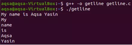 C++ Getline galuega 11930_10