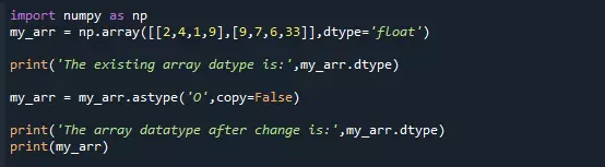 NumPy Astype 11937_8