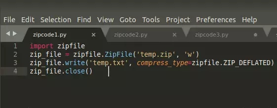 Använda Python för att zippa filer 11959_4