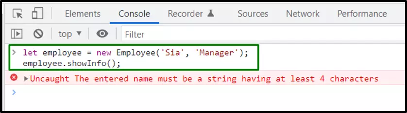 JavaScript හි පුද්ගලික ක්‍රම නිර්වචනය කරන්නේ කෙසේද 11976_3