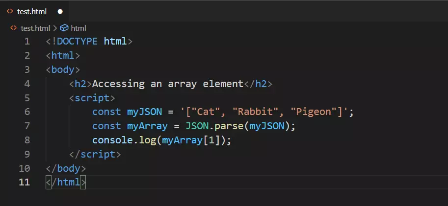 JSON Array Literals | Diyar kirin 11986_7