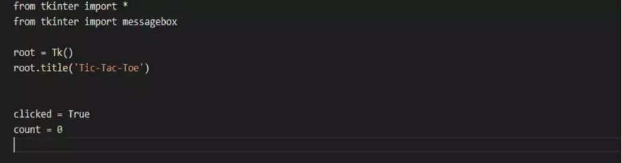 Tic Tac Toe duke përdorur Gui në Python 11998_1