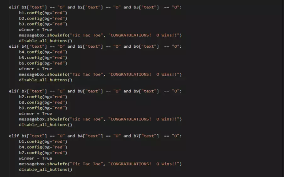 Tic Tac Toe користејќи Gui во Python 11998_7