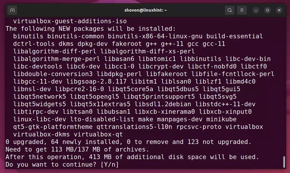 Nruab Minikube ntawm Ubuntu 22.04 LTS 1201_44