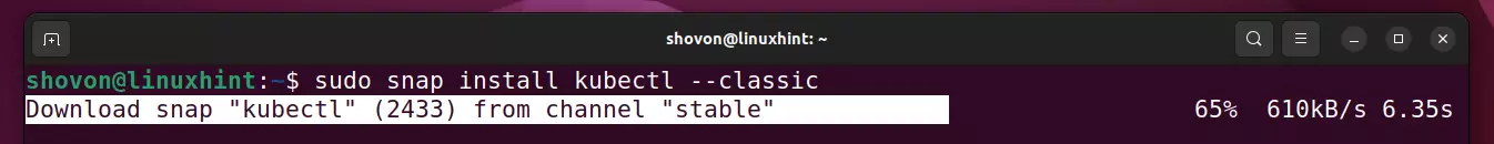 Nruab Minikube ntawm Ubuntu 22.04 LTS 1201_50