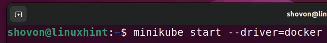 Installa Minikube su Ubuntu 22.04 LTS 1201_52