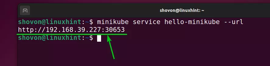 Faʻapipiʻi le Minikube ile Ubuntu 22.04 LTS 1201_63