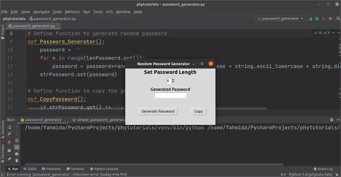 Python password jenereithara 12032_2