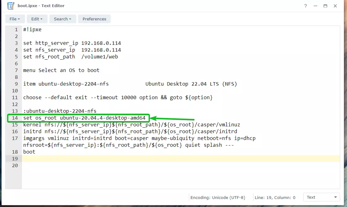 Faʻafefea ona faʻapipiʻi le Synology NAS i le PXE Boot Linux Faʻatonu Ata Faʻatasi ma le iPXE (BIOS ma UEFI versions) 1203_101