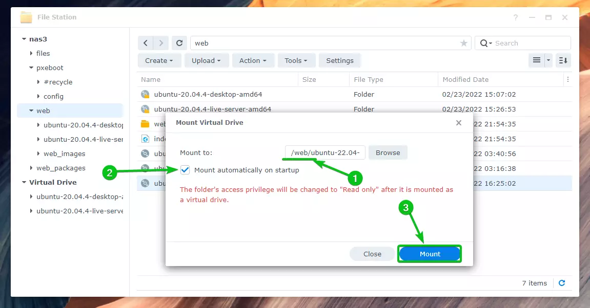 Cum se configurează Synology NAS la PXE Boot Linux Imagini de instalare cu iPXE (versiunile BIOS și UEFI) 1203_121