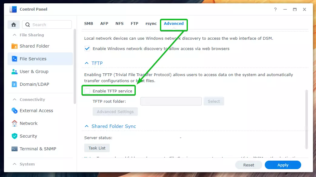 Faʻafefea ona faʻapipiʻi le Synology NAS i le PXE Boot Linux Faʻatonu Ata Faʻatasi ma le iPXE (BIOS ma UEFI versions) 1203_15