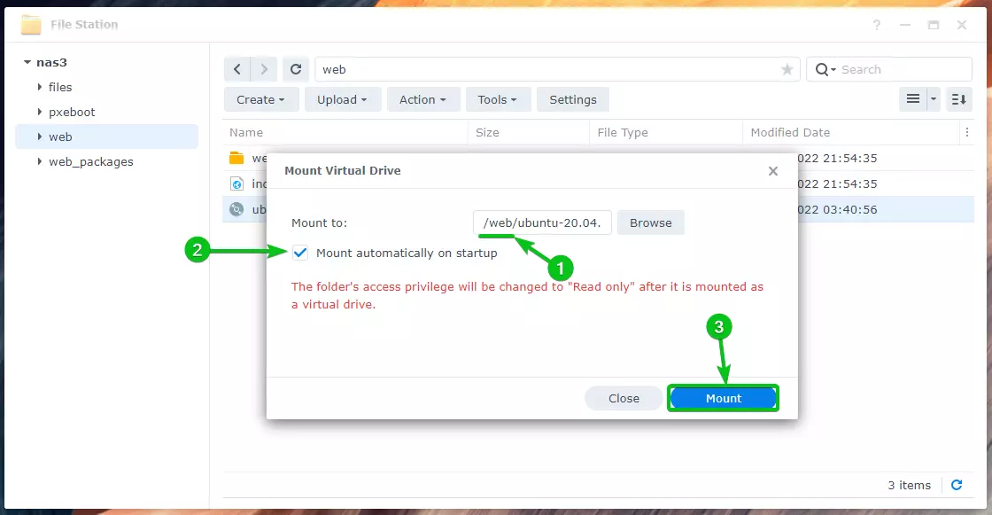 Cum se configurează Synology NAS la PXE Boot Linux Imagini de instalare cu iPXE (versiunile BIOS și UEFI) 1203_97