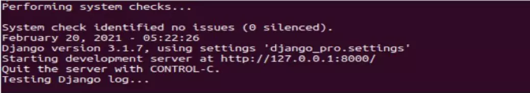 Giunsa Paggamit ang Django Logging? 12042_4