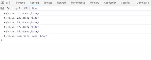 JavaScript တွင် yield* keyword/expression ကဘာလဲ။ 12054_3