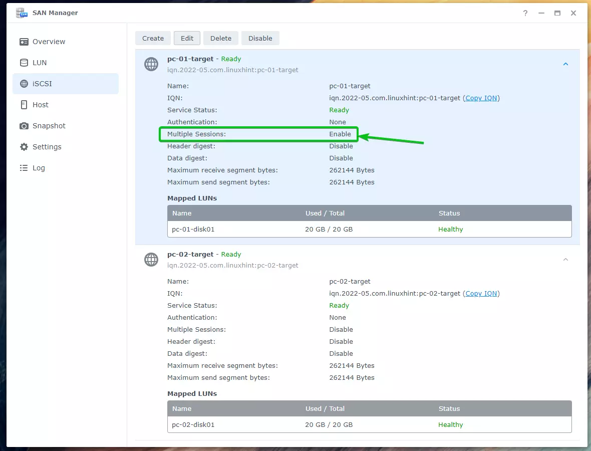 Jak skonfigurować serwer Synology NAS do bezdyskowego rozruchu Ubuntu 22.04 LTS przez iSCSI i iPXE 1205_24