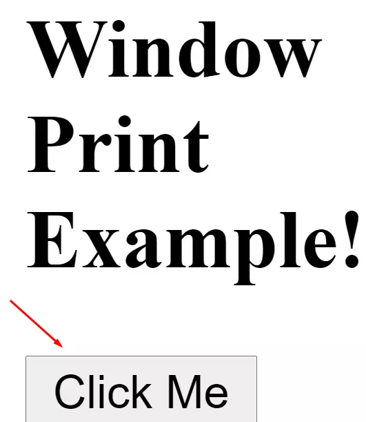 JavaScript-da Window Print() usuli nima? 12068_2