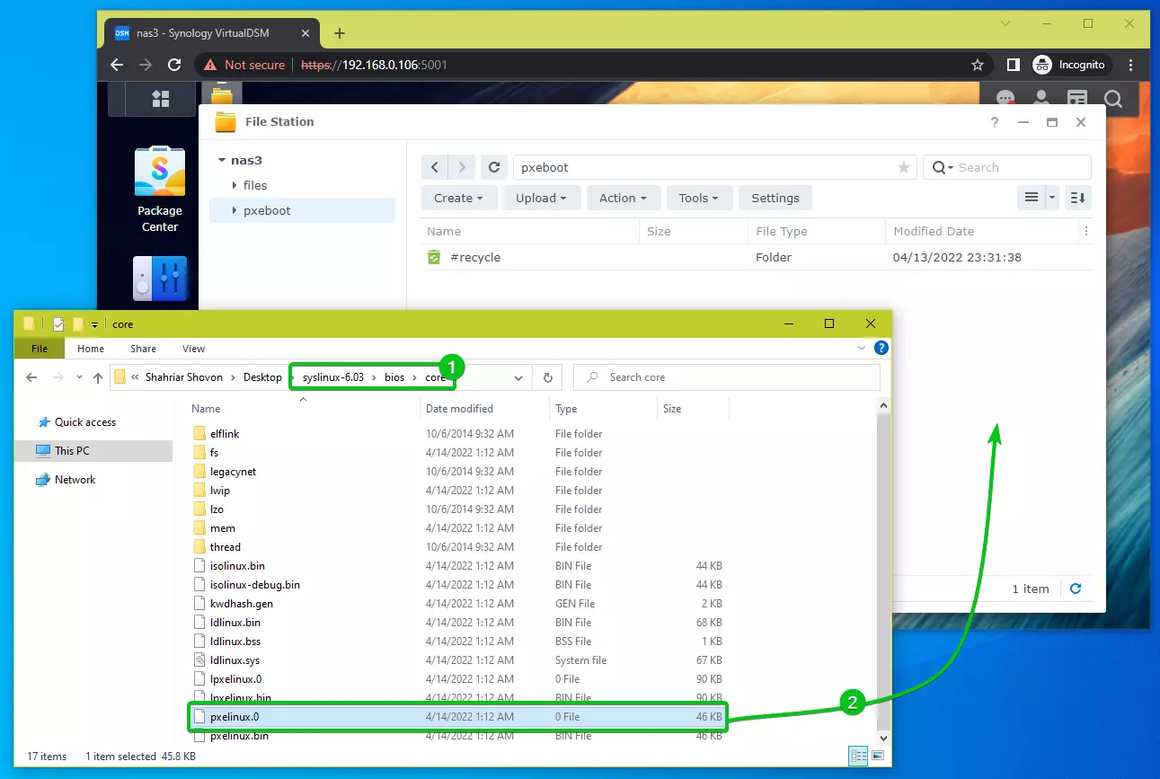 Com configurar el Synology NAS a la instal·lació de Linux d'arrencada PXE 1206_38